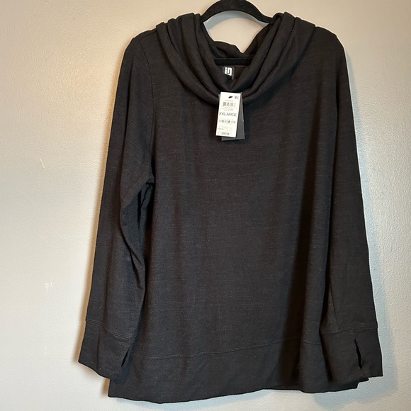 Ideology | Tops | Nwt Ideology Sz Xxl Deep Black Super Soft Thumbhole ...